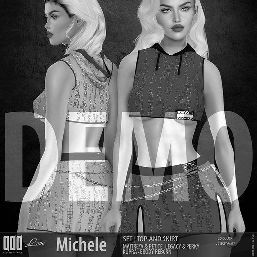 Second Life Marketplace - [ADD] Michele Set DEMO